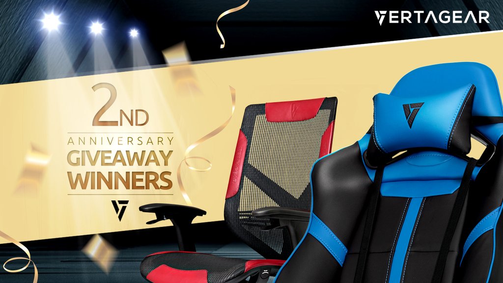 Second Anniversary Gaming Chair Winners! - Vertagear